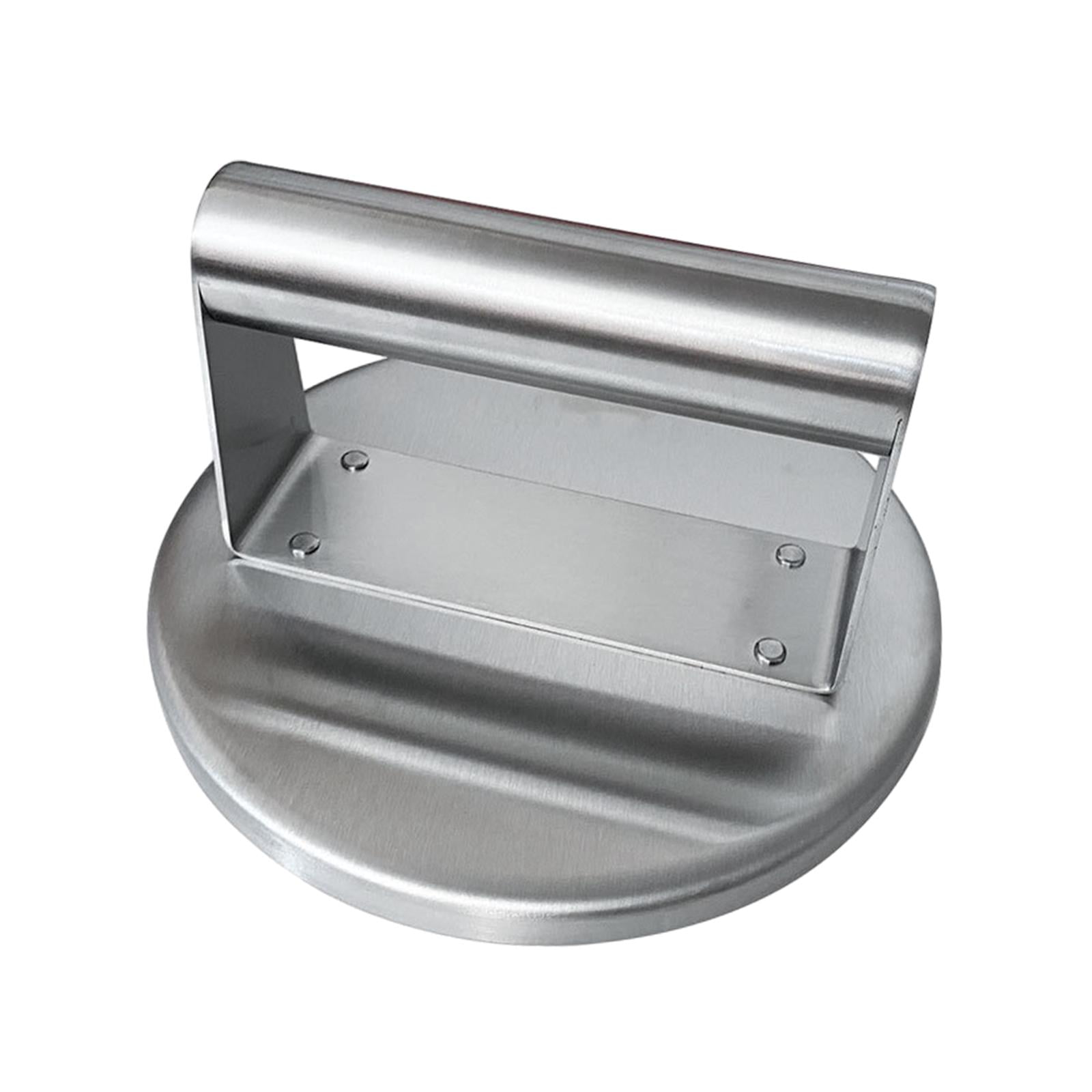 Smasher Burger Press Stainless Steel Flat Presser for Paninis Cooking ...