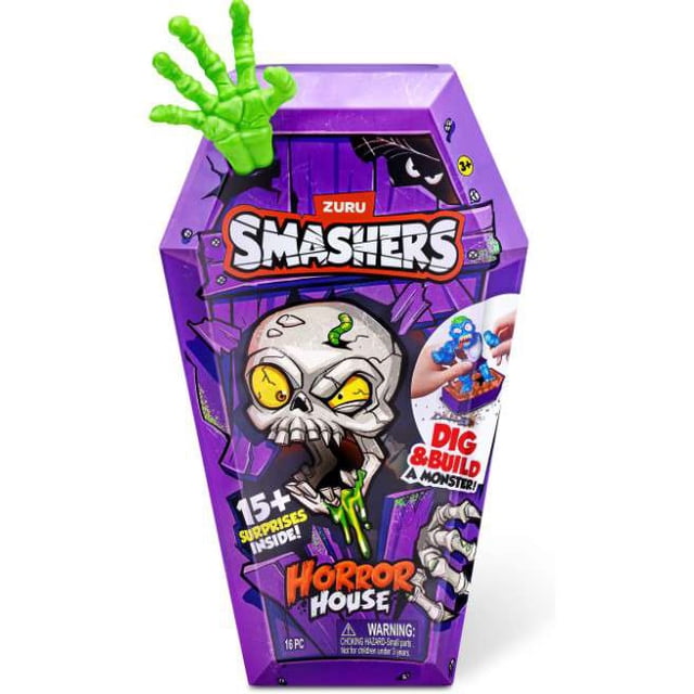 Smashers Horror House Slasher MEDIUM Mystery Pack (GREEN Hand, 15 ...