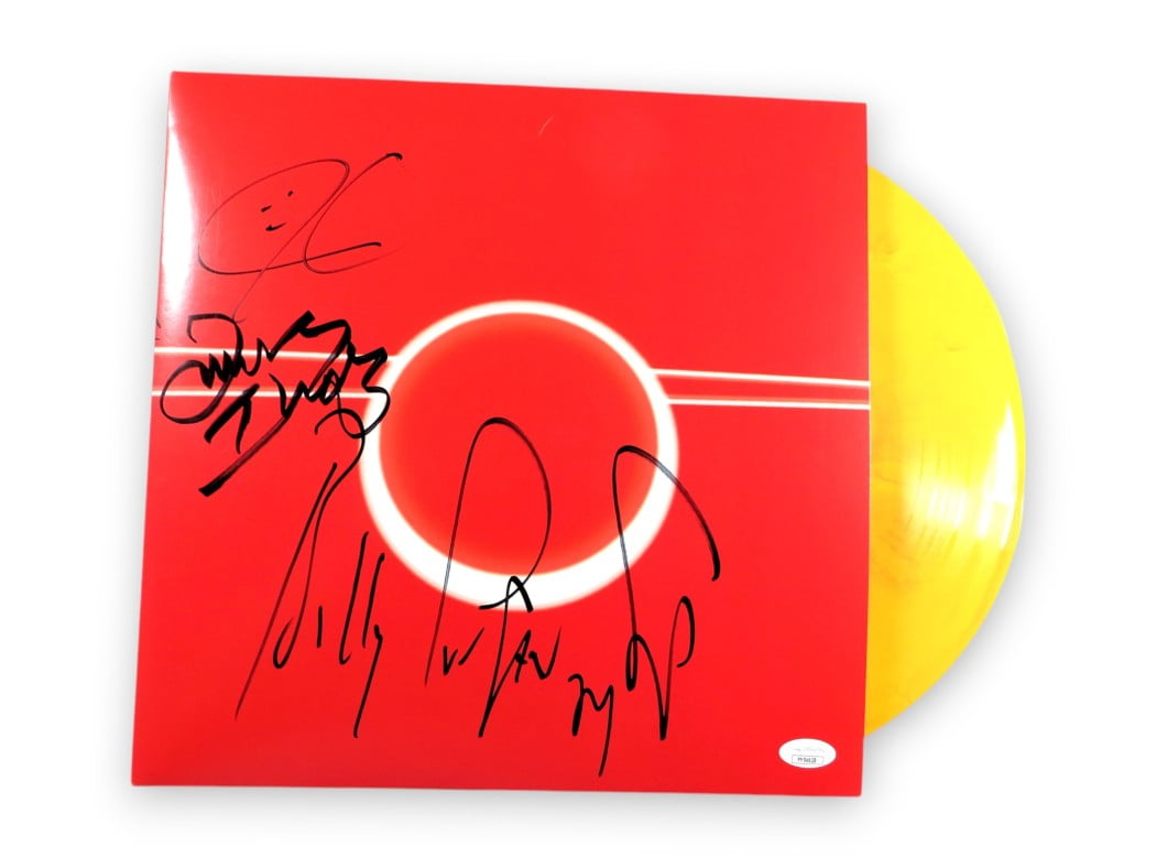 Smashing Pumpkins Band Autographed Album Cover Corgan Chamberlin Iha ...