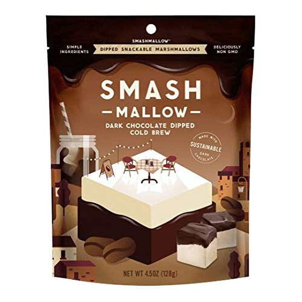 Smashmallow dark chocolate dipped cold brew coffee 4.5 oz package ...