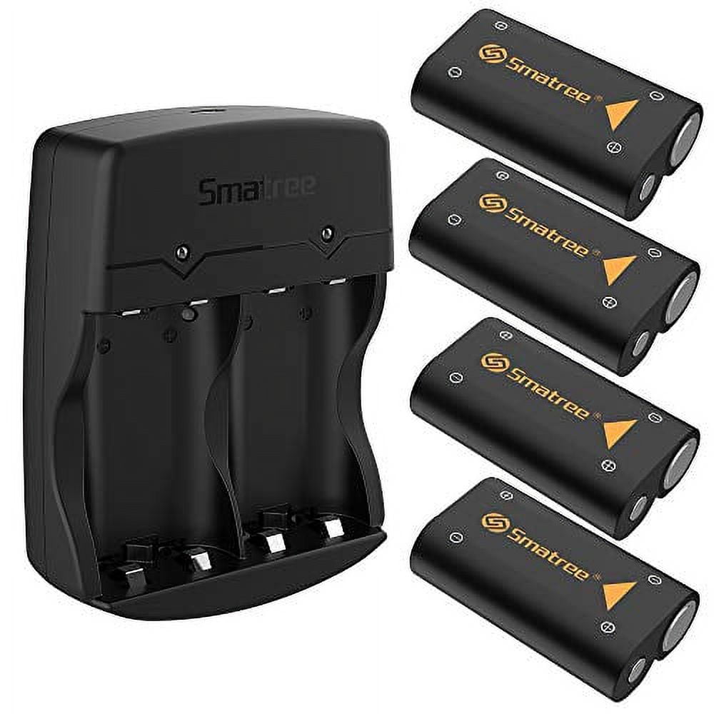 Smatree 4x2600mAh Rechargeable Battery Pack Compatible with Series X|S ...