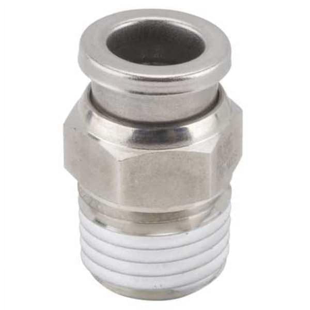 Smc Adapter,Thread 1/4 In,Tube 13/32" KQG2H10-02S - Walmart.com