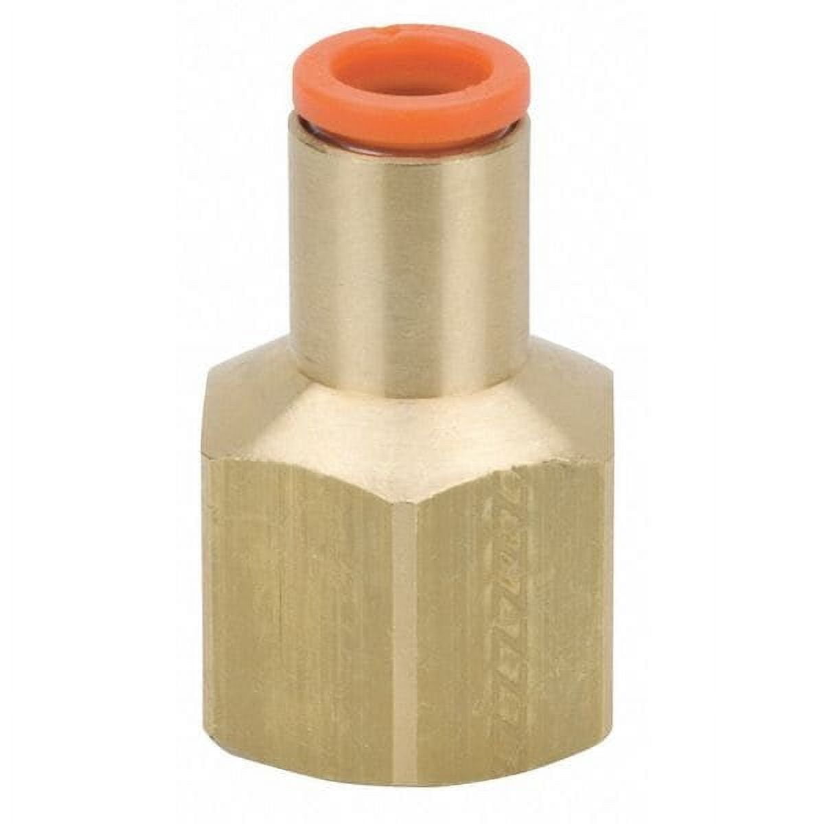 Smc Female Adapter,1/4 in.,TubexFNPT KQ2F07-36A - Walmart.com