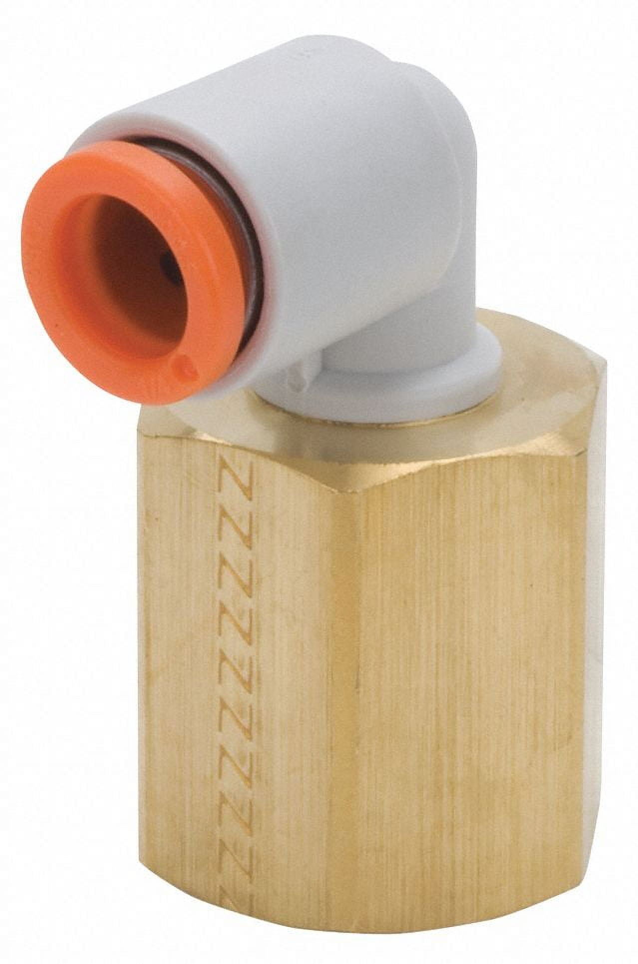 Smc Female Elbow,90 Deg,1/8 in.,TubexFNPT KQ2LF01-35A - Walmart.com