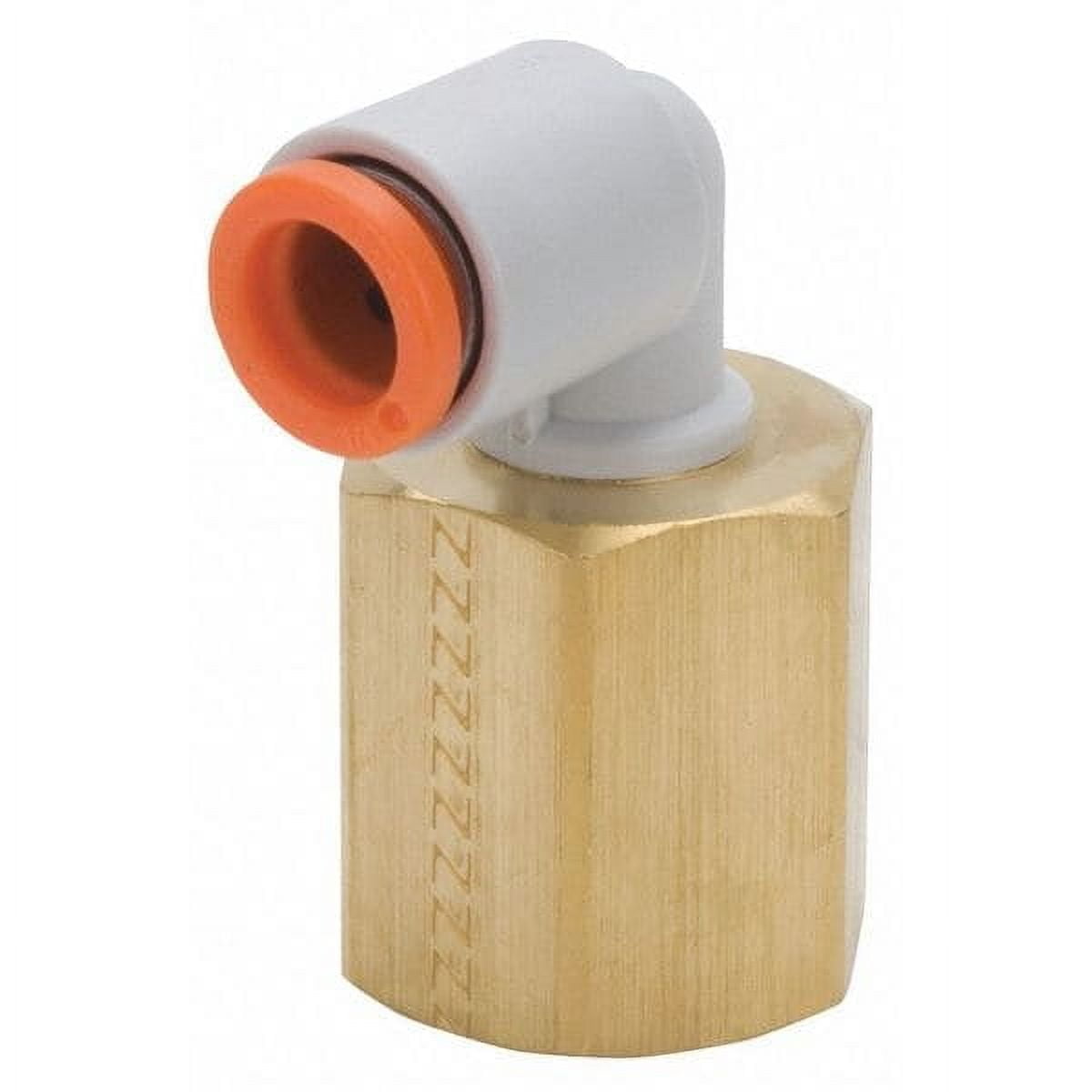 Smc Female Elbow,90 Deg,6mm,TubexR(PT) KQ2LF06-M5A - Walmart.com