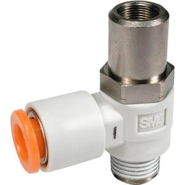 Smc Flow Control Valve,1/2in BSPT,Meter Out AS4201F-04-10SD - Walmart.com