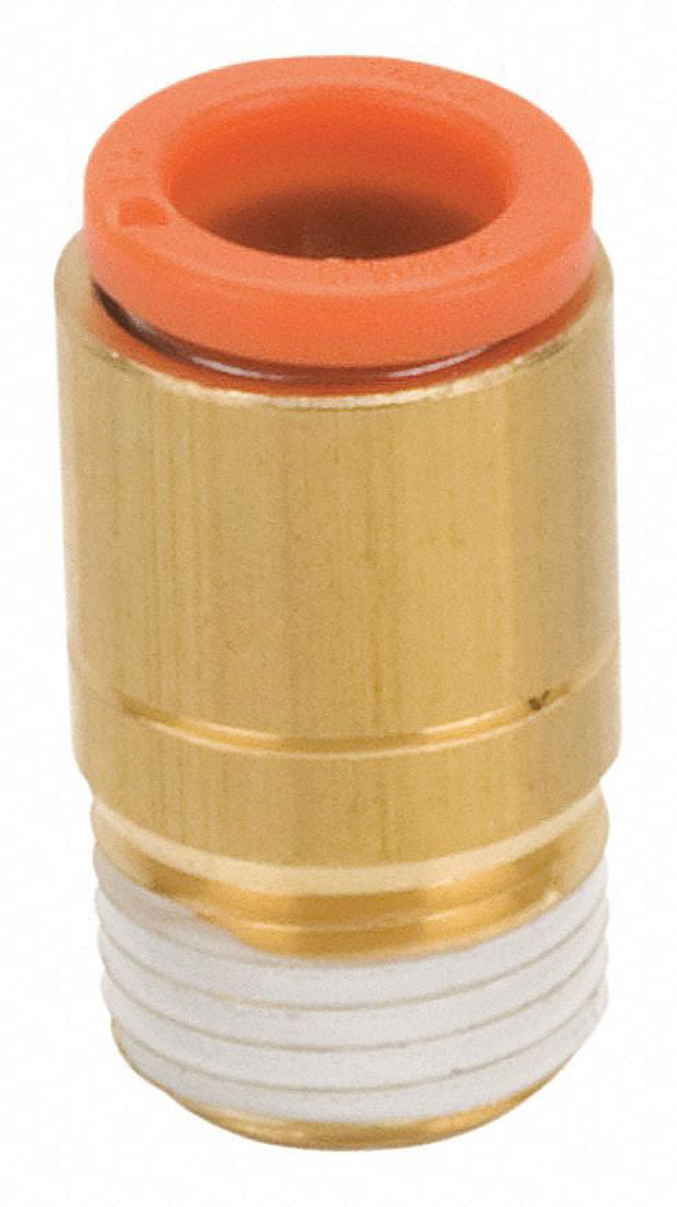 Smc Hex Socket Head Male Adapter,1/4" KQ2S07-36AS - Walmart.com