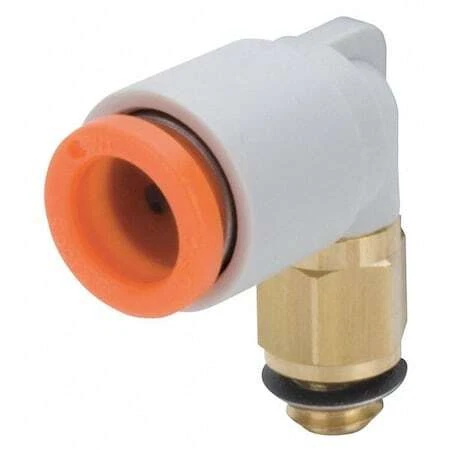 Smc Kq2l01-32A Male Elbow, Push-To-Connect X Munf, 1/8 In Tube Od, 10-32 Pipe - Walmart.com