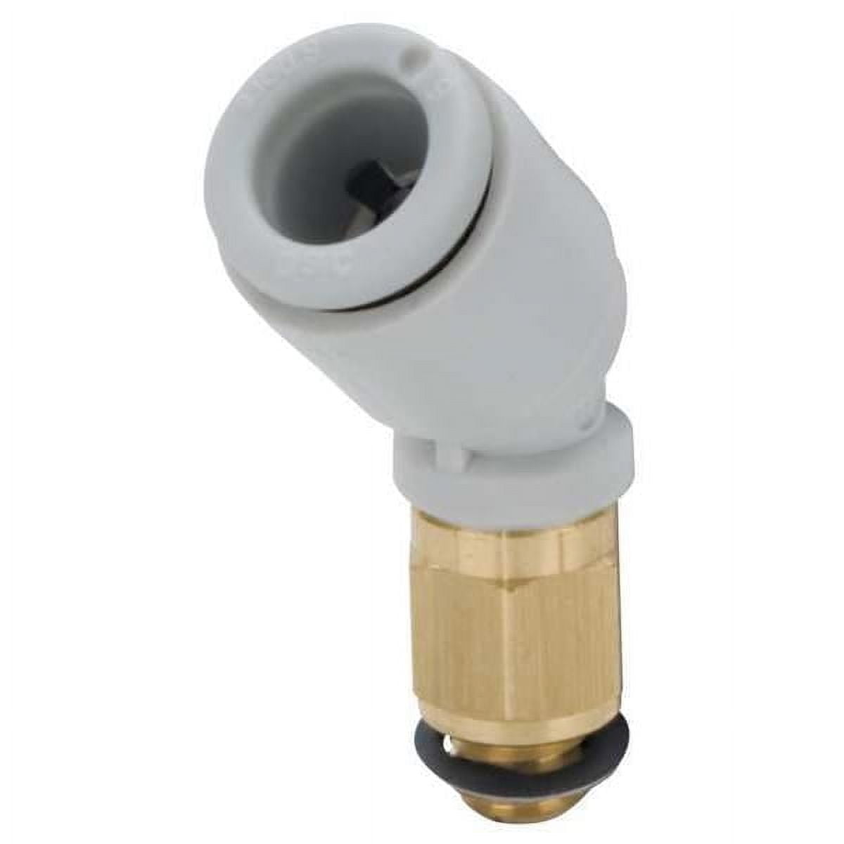 Smc Male Elbow,45 Deg,6mm,TubexR(PT) KQ2K06-M5A - Walmart.com