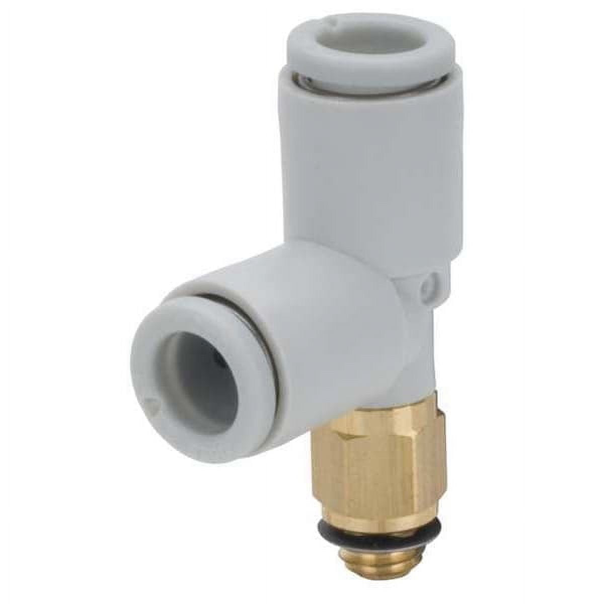 Smc Male Run Tee,4mm,TubexR(PT) KQ2Y04-M6A - Walmart.com