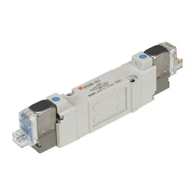 Smc Solenoid Air Con Valve,Five-Way,101 psi SY5340-5LZ - Walmart.com