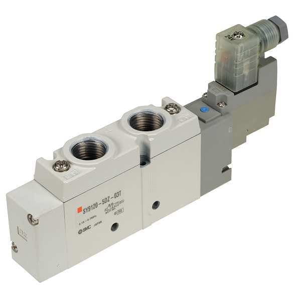 Smc Solenoid Air Con Valve,Five-Way,101 psi SY9220-5DZ-03T - Walmart.com