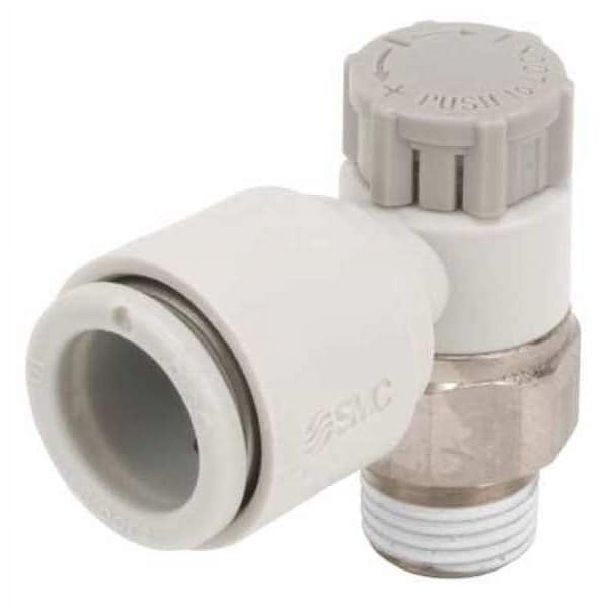Smc Speed Control Valve,1/8in NPT,Meter Out AS2201F-N01-09SA - Walmart.com