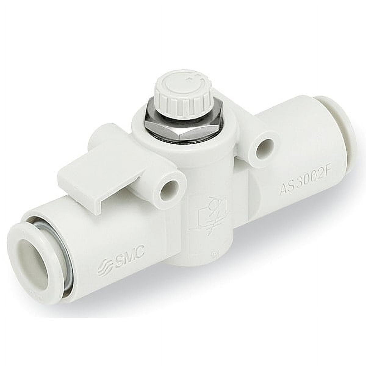 Smc Speed Ctrl Valve, 1/2 in, Meter In AS3002F-12 - Walmart.com