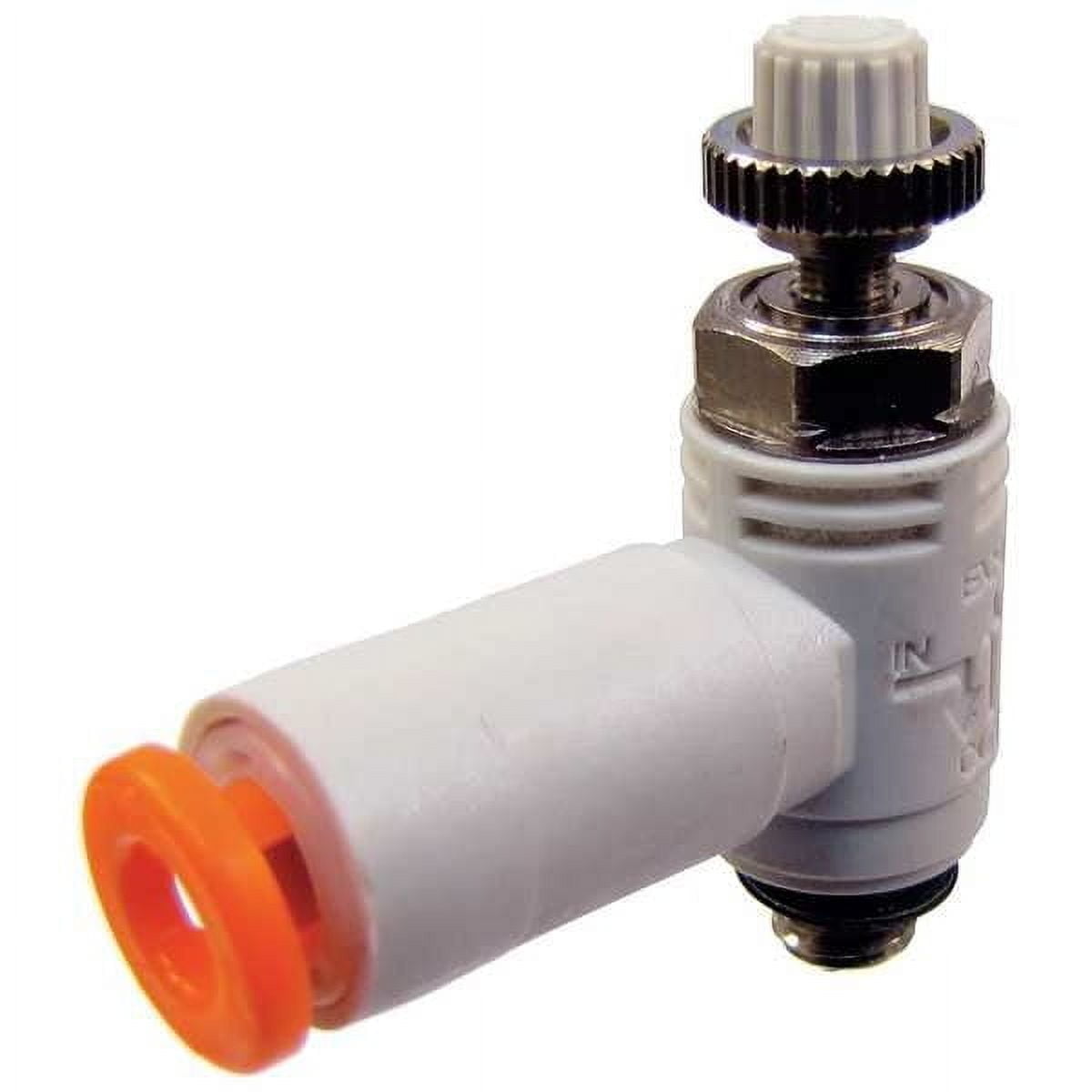 Smc Speed Ex Control Valve,10-32UN,Meter Out ASV220F-U10/32-03 ...