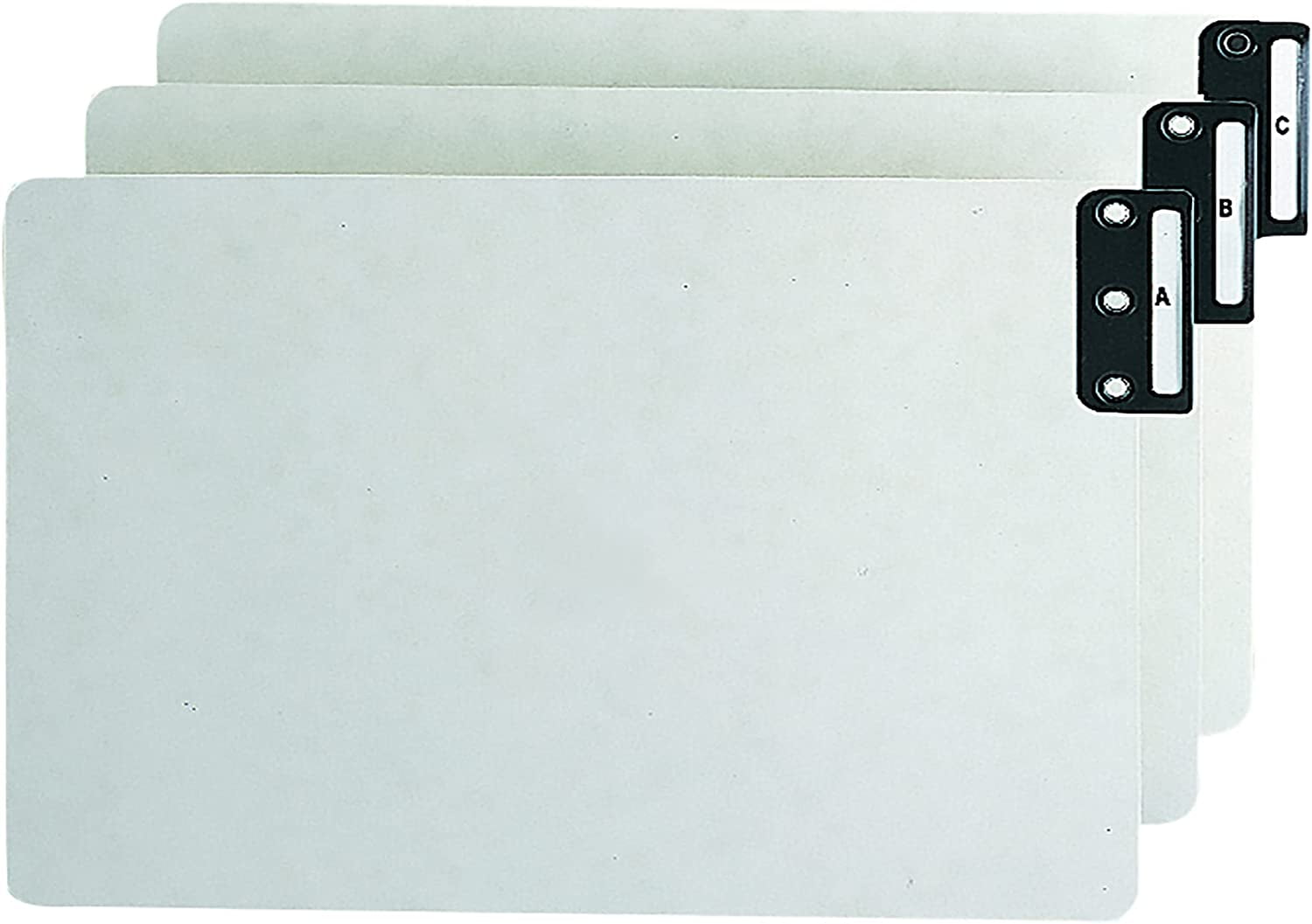 Smead 100% Recycled End Tab Pressboard File Guides, Vertical Metal Tab ...