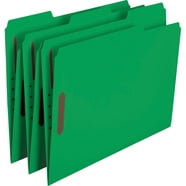 Smead Office Single-Color Green File Folders, 1/3-Cut Tabs, Letter Size ...