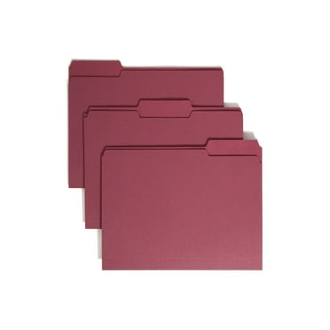 Office Depot Two-Tone Color File Folders, 1/3 Tab Cut, Letter Size ...