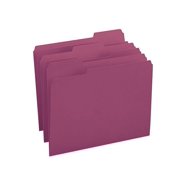 Smead Colored File Folders 1/3-Cut Tabs Green 100/BX Letter (12143 ...
