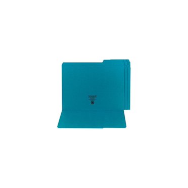 Smead Office Single-Color Green File Folders, 1/3-Cut Tabs, Letter Size ...