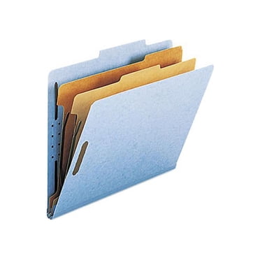 Smead Pressboard Folder,6 Section,Red,PK10 14082 - Walmart.com