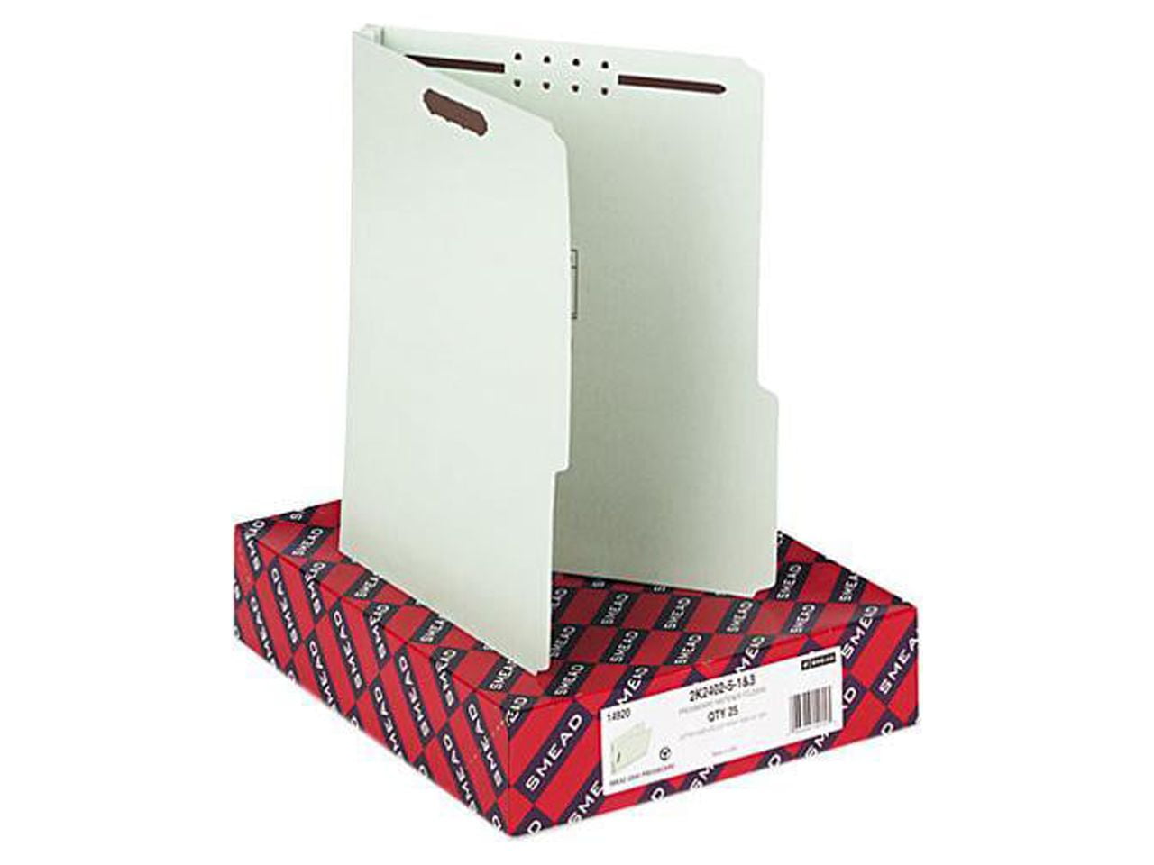 Smead 14920 Two Inch Expansion Fastener Folder, 2/5 Tab, Letter, Gray ... Smead 14920 Two Inch Expansion Fastener Folder, 2/5 Tab, Letter, Gray ...