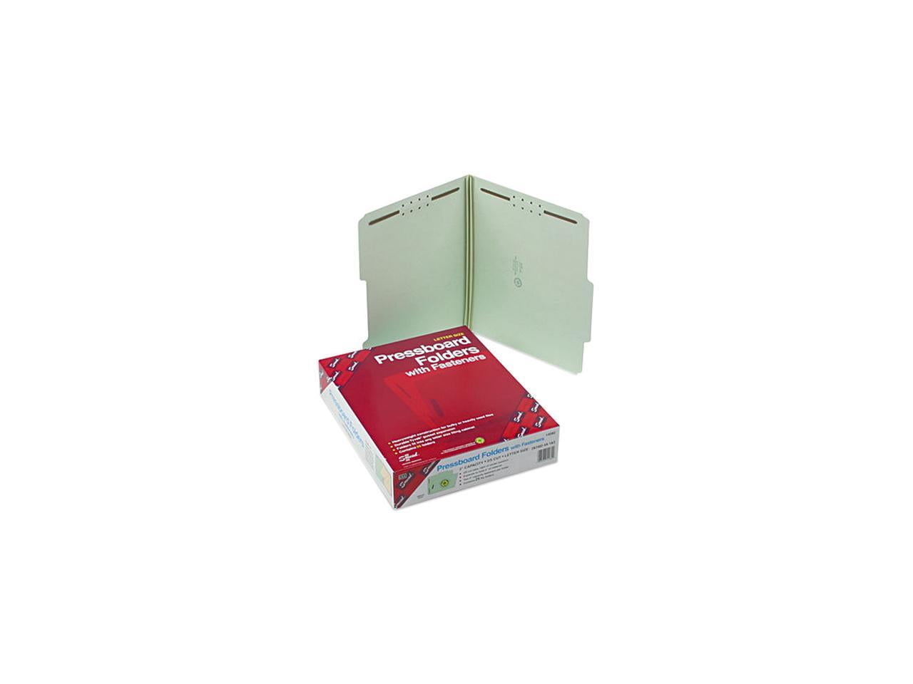 Smead Reinforced 2" Expansion Fastener Folder, 2/5 Top Tab, Letter Size ...
