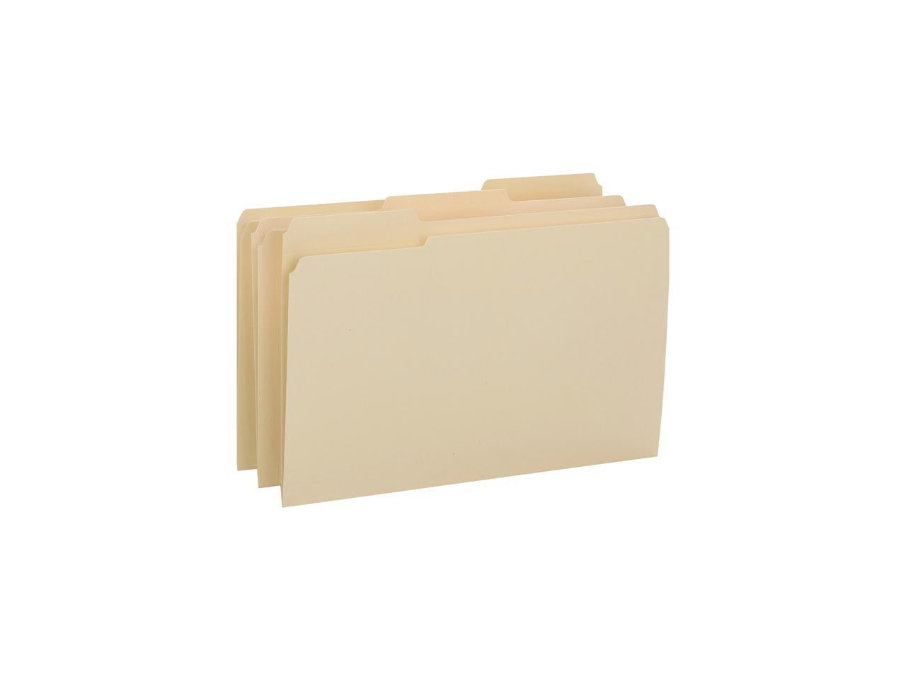 Smead 15434 File Folders, 1/3 Cut Reinforced Tab, Legal, Manila, 100 ... Smead 15434 File Folders, 1/3 Cut Reinforced Tab, Legal, Manila, 100 ...