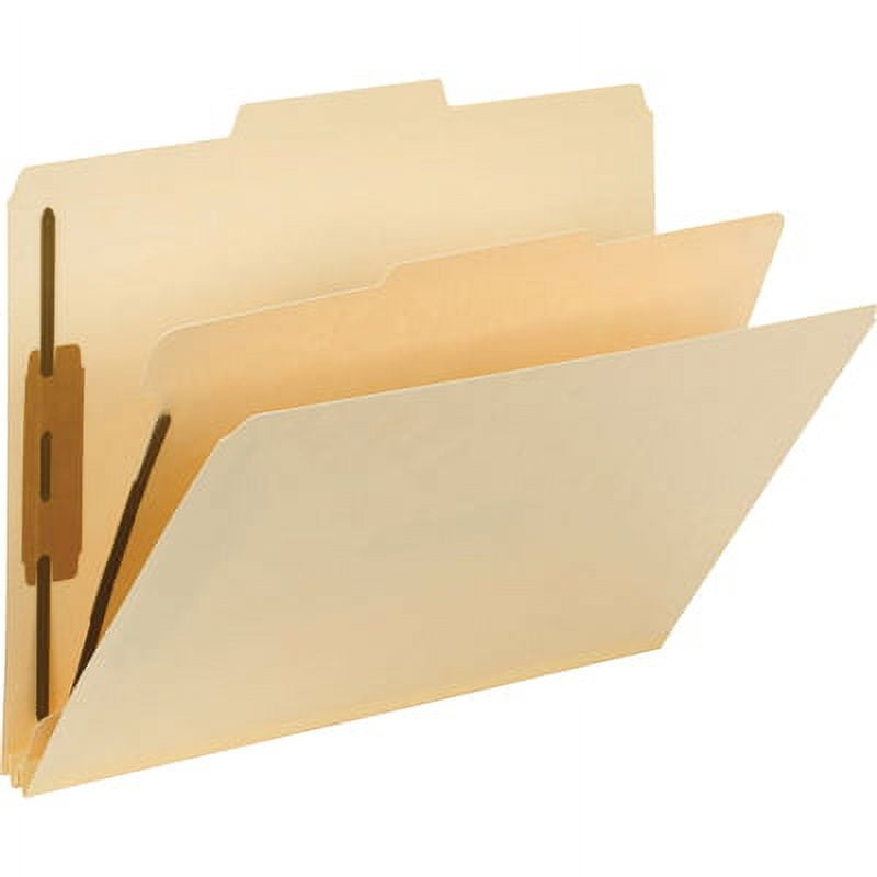 Smead-1PK Manila Four- And Six-Section Top Tab Classification Folders ...