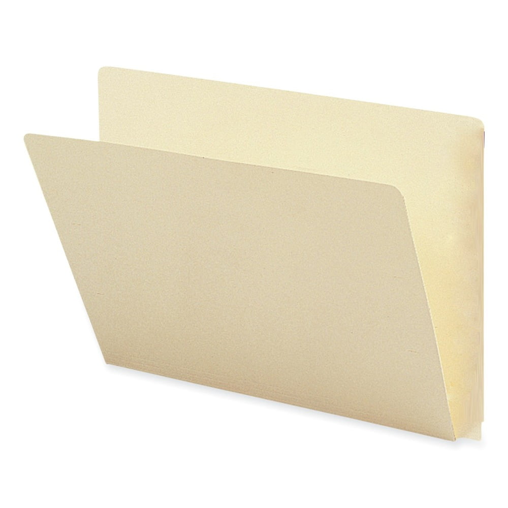 Smead File Folders, Straight Cut, Single-Ply Extended End Tab, Letter ...