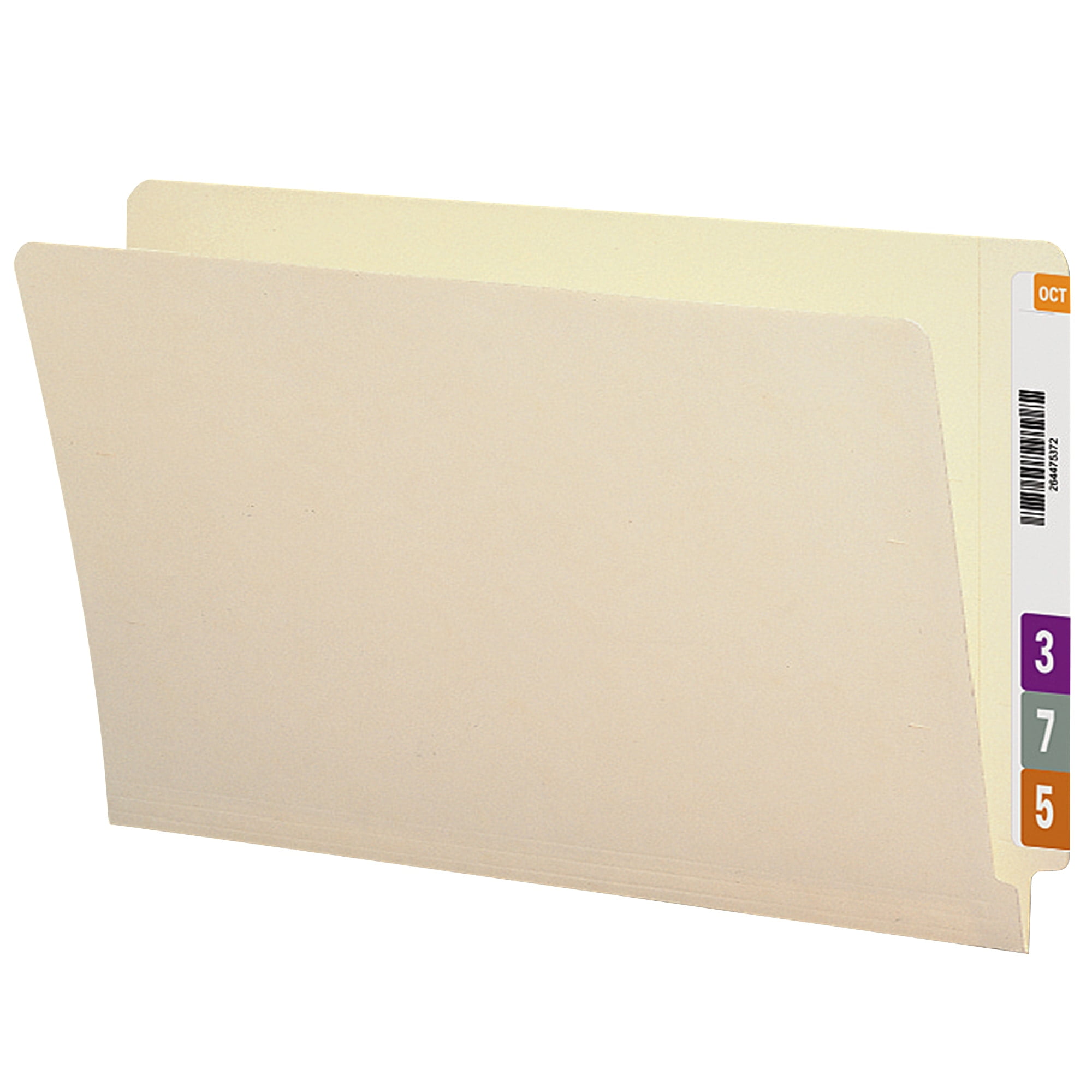 Smead Reinforced Manila File Folders, Straight Cut End Tab, Legal Size ...