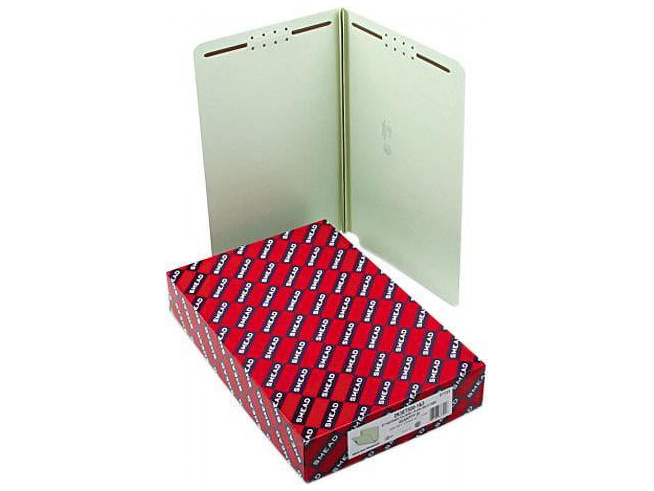 Smead 37725 Legal Size Three Inch Expansion Folder, Two Fasteners, End ... Smead 37725 Legal Size Three Inch Expansion Folder, Two Fasteners, End ...