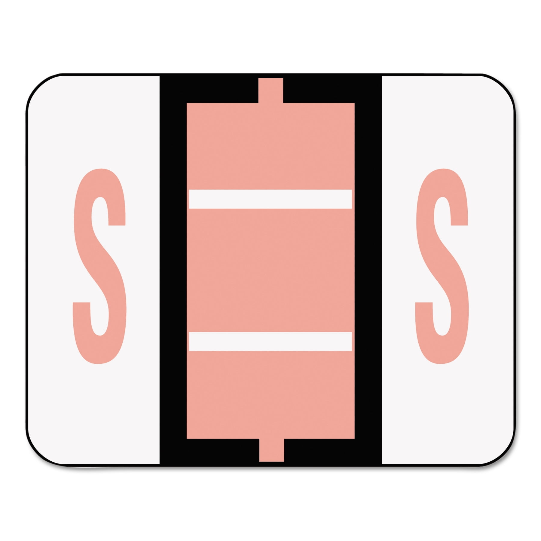 Smead, SMD67089, BCCR Bar-Style Color-Coded Labels, 500 / Roll, Pink ...