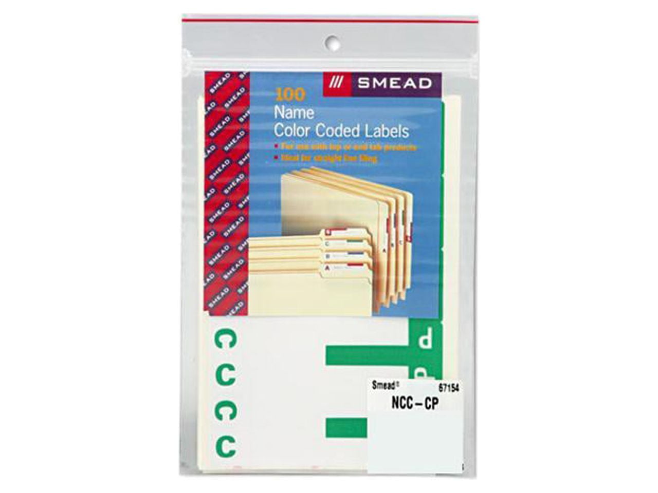 Smead 67154 Alpha-Z Color-Coded First Letter Name Labels, C & P, Dark ...