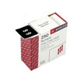 Smead 67429 Single Digit End Tab Labels, Number 9, White-on-Black, 250 ...