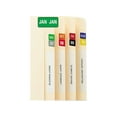 Smead 67450 Month End Tab Folder Labels, Assorted Colors, 250 per Month ...
