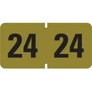 Smead Monthly End Tab File Folder Labels, JAN-DEC, 0.5 x 1, Assorted ...