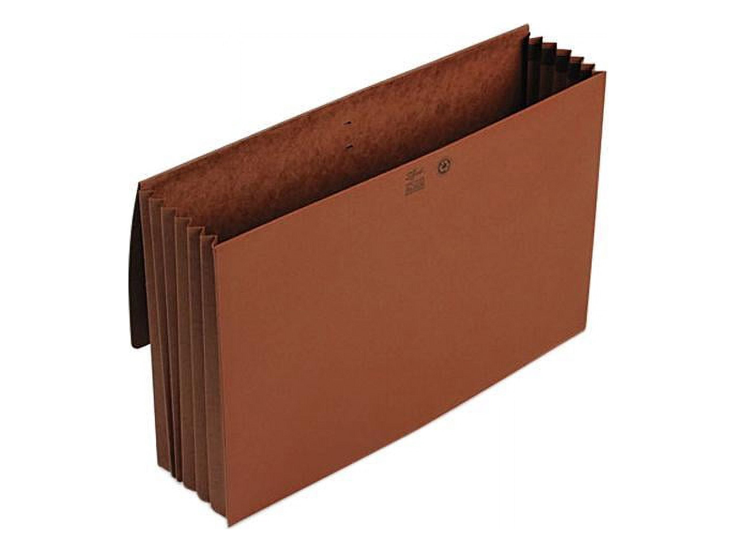 Smead 71075 5 1/4 Inch Expansion Wallet, Redrope, 14 3/4 x 9 1/2 ...