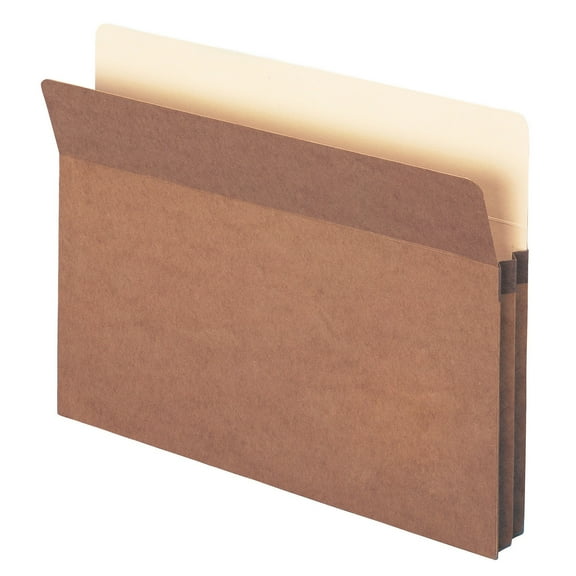 Expanding File Pockets, Letter Size, Redrope, 3.5" Expansion ...