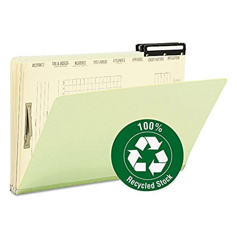 Smead 78208 Pressboard Mortgage File Folder with Dividers & Metal Tab ...