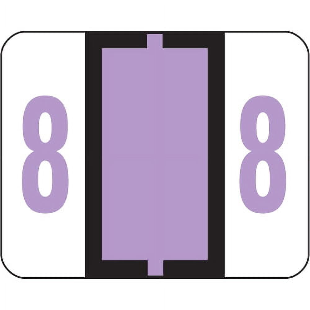 Smead, SMD67378, BCCRN Bar-Style Color-Coded Labels, 500 / Roll ...