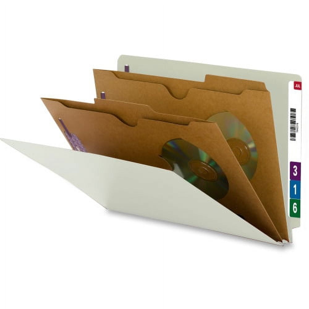 Smead Classification File Folders with SafeSHIELD Fasteners Legal - 8 1 ...