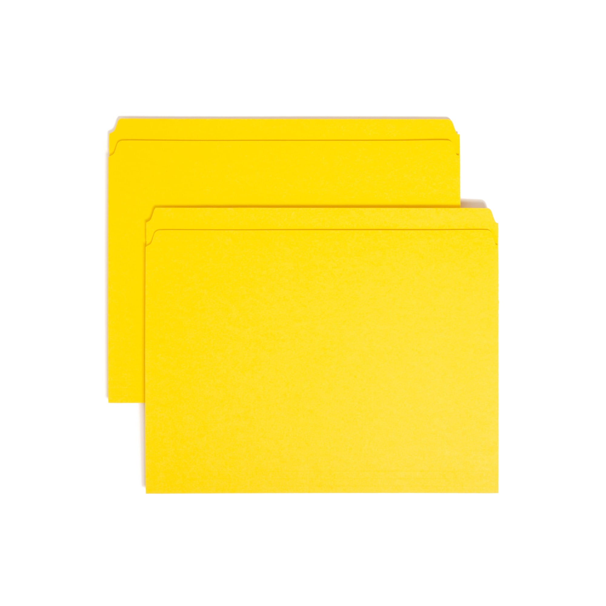 Smead® Color File Folders, With Reinforced Tabs, Letter Size, Straight ...