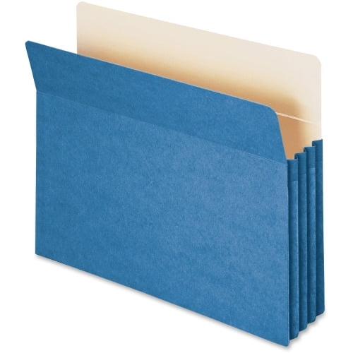 Smead Drop Front Panel Colored File Pockets Letter - 8 1/2" x 11" Sheet ...