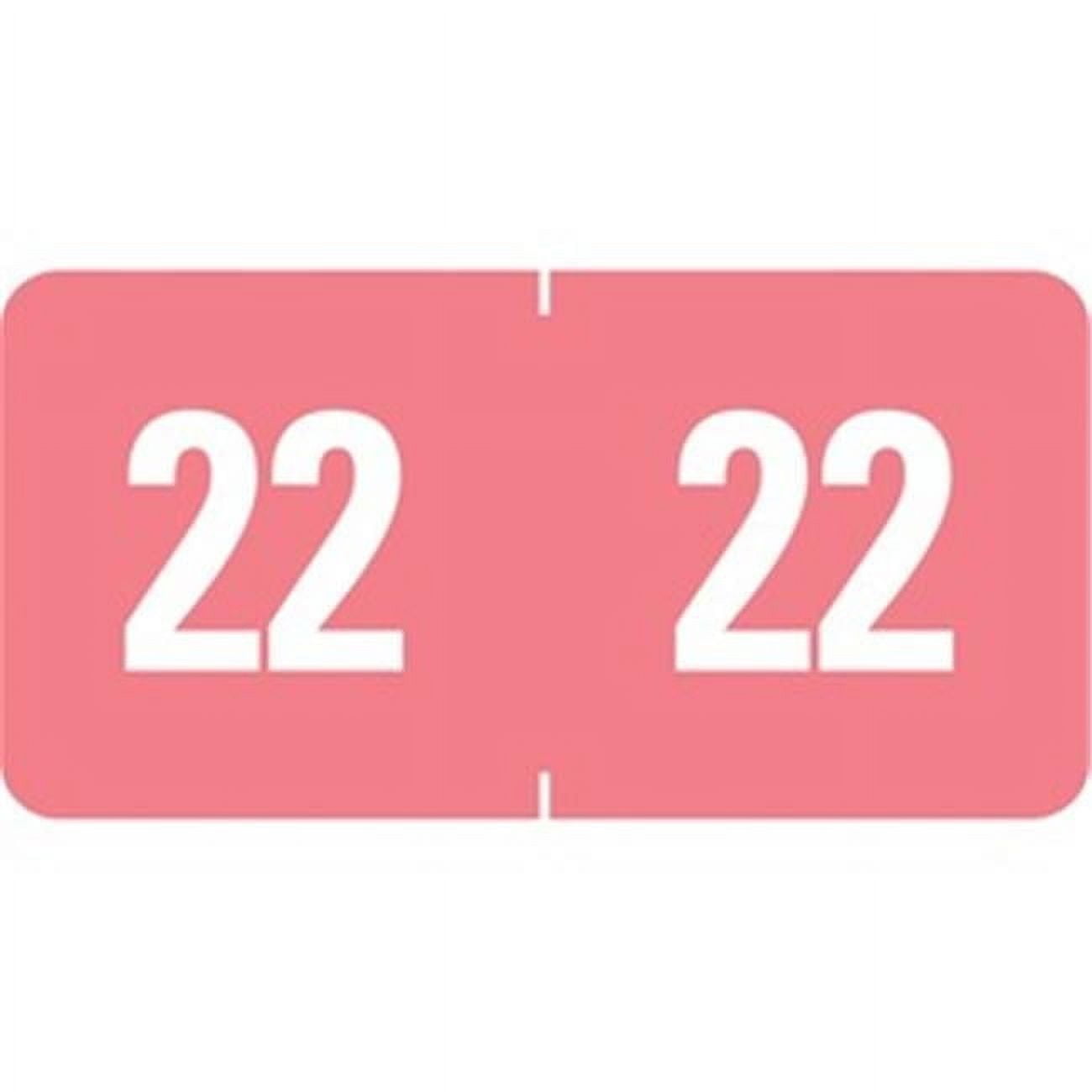 Smead ETS Color-Coded Year Labels - Pack of 250 - Walmart.com