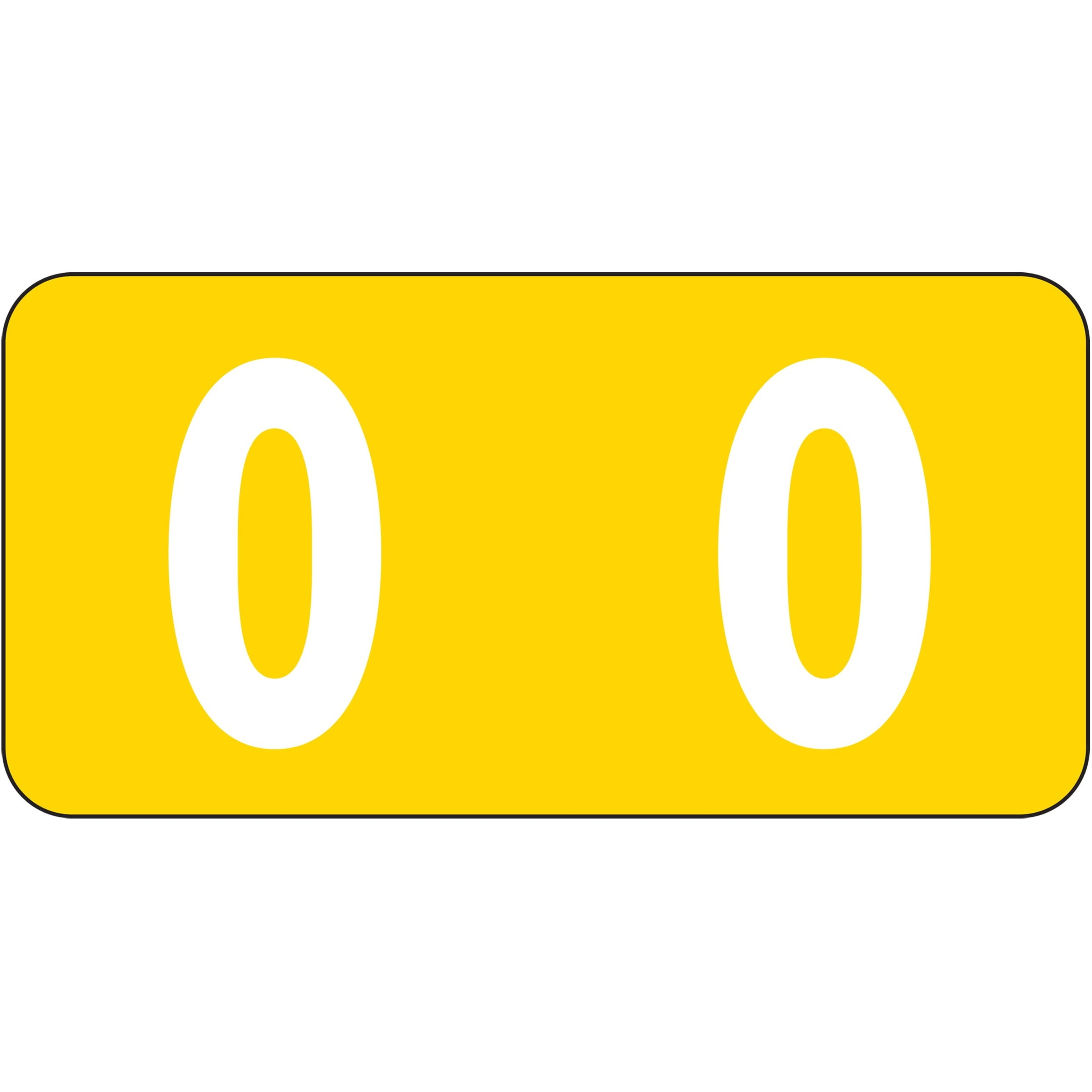 Smead ETSN Color-Coded Numeric Labels - Walmart.com