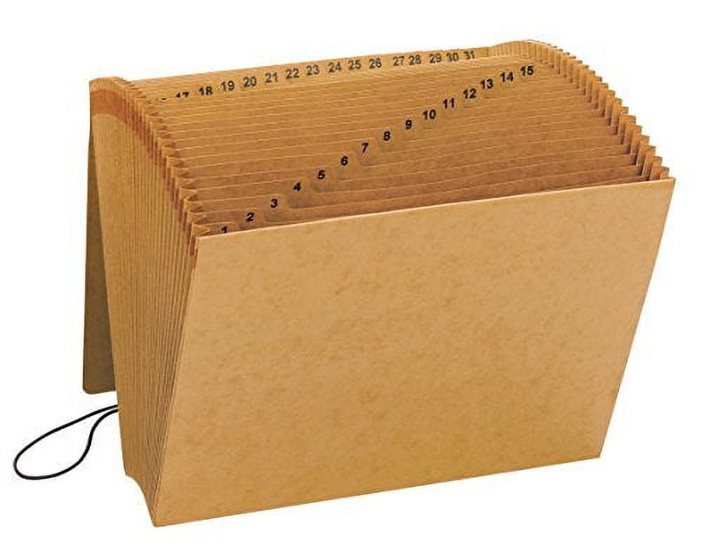 Smead Expanding File Daily (1-31) 31 Pockets Flap and Cord Closure ...
