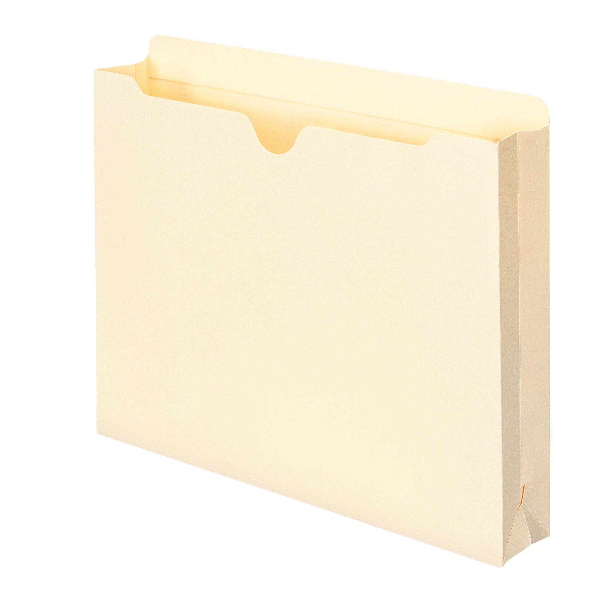 Smead® Expanding Reinforced Top-Tab File Jackets, 2" Expansion, Letter ...