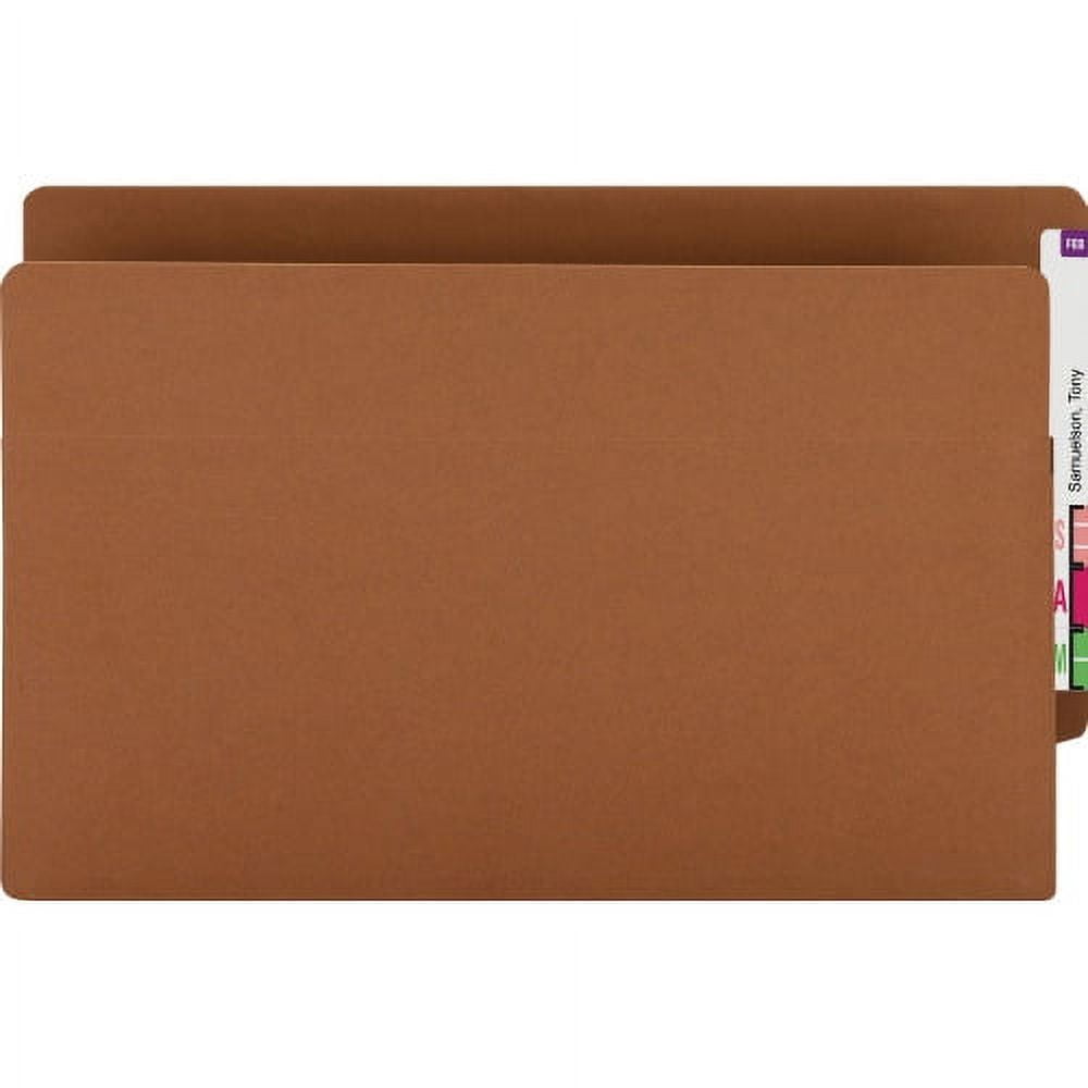 Smead Extra-Wide 100% Recycled End Tab File Pockets Legal - 8 1/2" x 14 ...