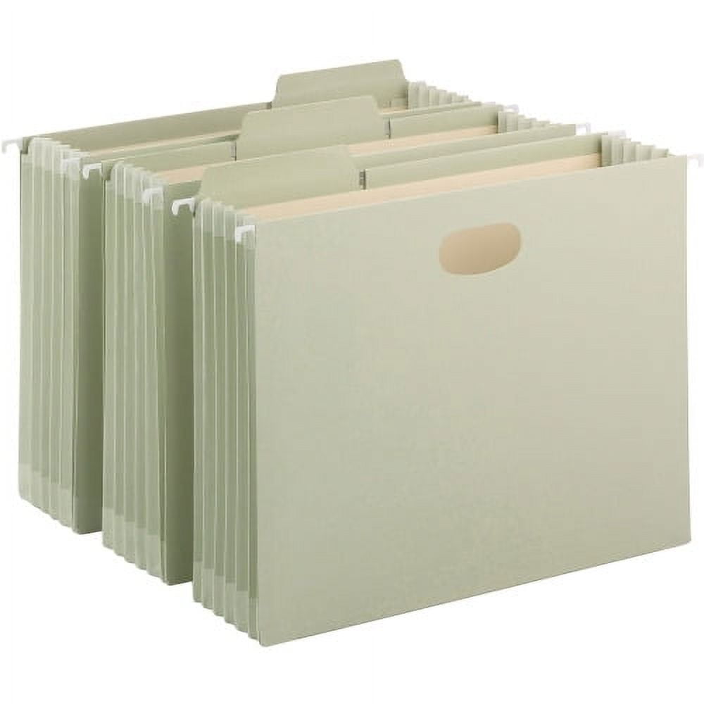 Smead FasTab Hanging Pockets with TUFF Construction and Full-Height Gusset Letter - 8 1/2" x 11 ...